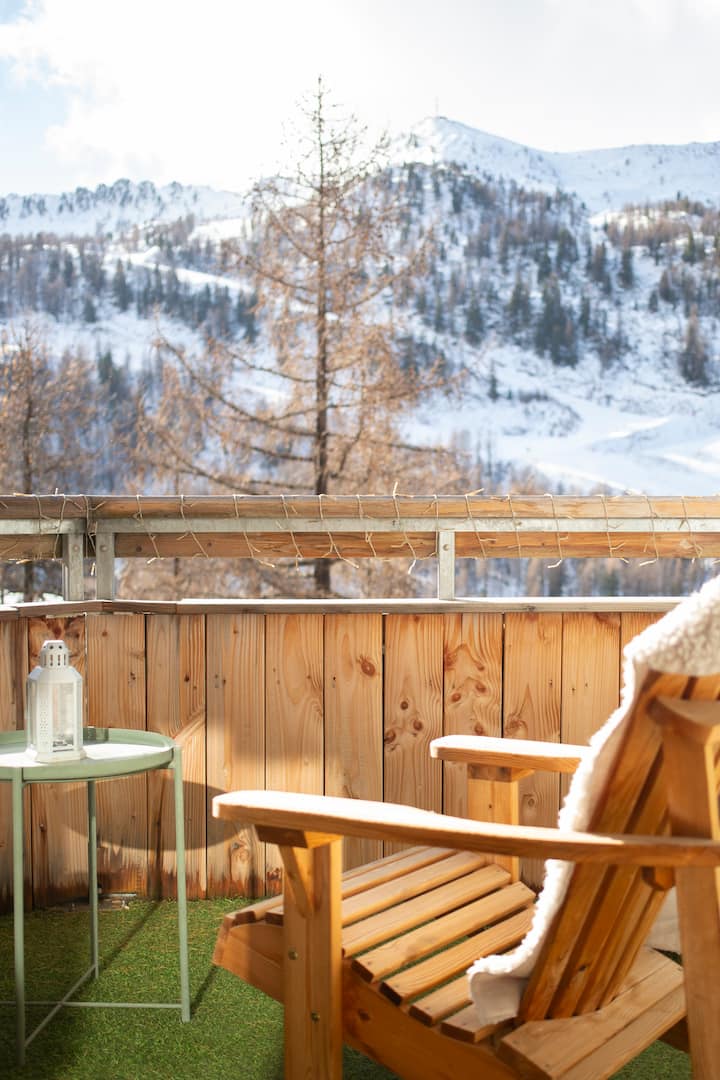 Superbe T2 à Isola 2000 Avec Vue Et Local à Ski - Isola 2000