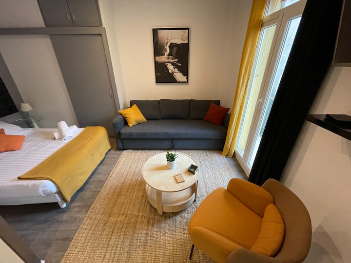 Grand Studio Lumineux, Nice ! 1/4 Personnes - Nice