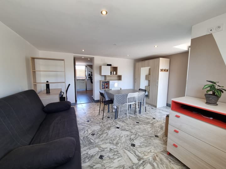 Grand Studio De 30m2 Avec Parking - Tarbes
