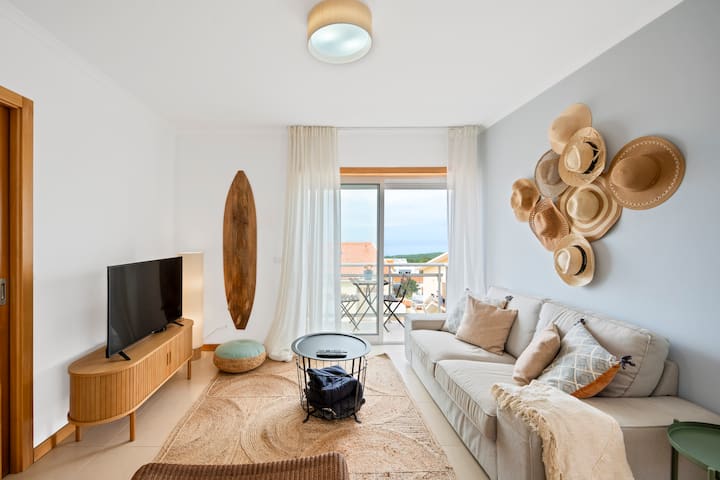 Ocean Terrace - Private Patio With Bbq & Sea View - Nazaré
