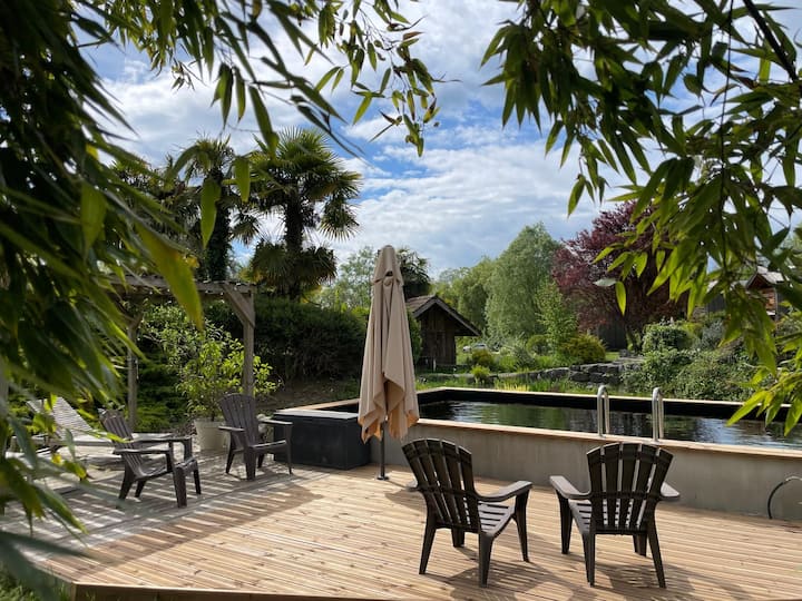 Les Nids Du Chat - Chalet - Oasis De Biodiversité - Lac du Bourget