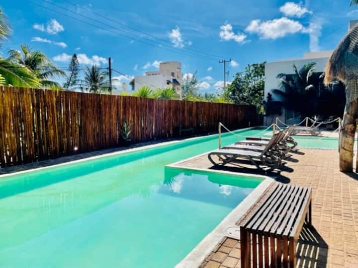 1st Floor Condo:one Block From Ocean,24hrsecurity - Yucatan