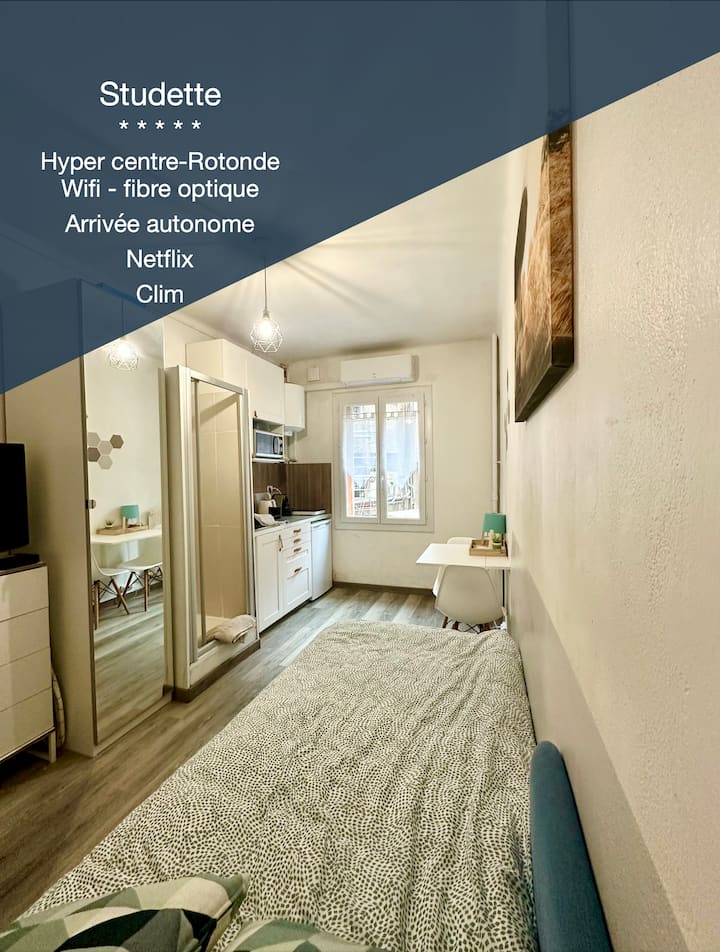 ❤️ Studette Aixoise Rotonde/hyper-centre - Aix-en-Provence
