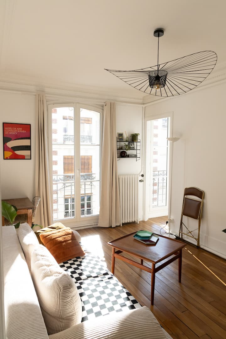 Magnifique Appartement 43m2 Lumineux à Jourdain - Paris