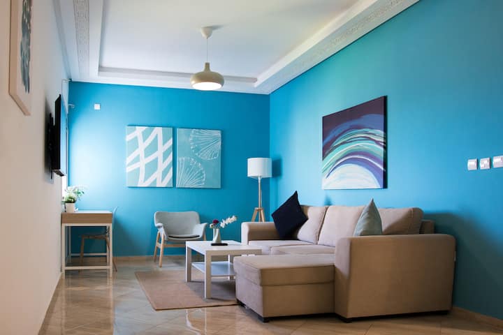 ☆ Seaview Sunny Apartment | Best Location In Rabat - Rabat