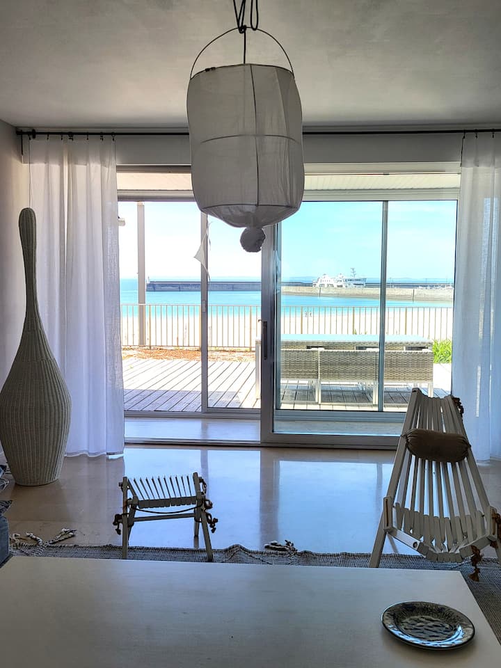 Grand Appartement Quiberon Pleine Vue Mer - Plage Port-Maria