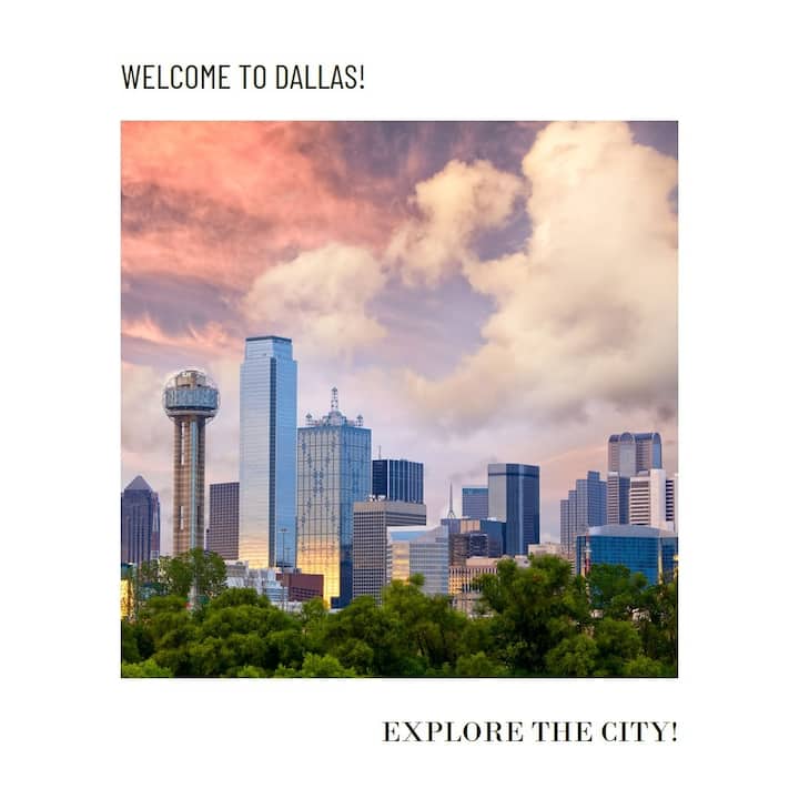 Charming King 1br Oasis | Free Parking - Dallas