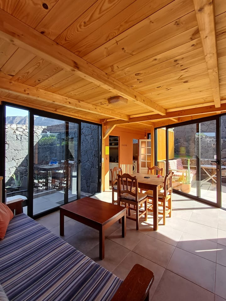Casa Famaraíso, Accès Privé à La Plage De Famara - Lanzarote