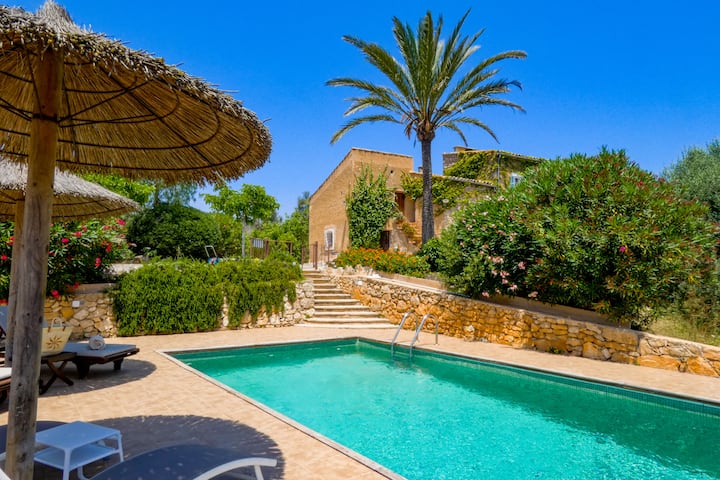 Villa Baix D’or: Private Pool And Bbq For 8 People - Felanitx
