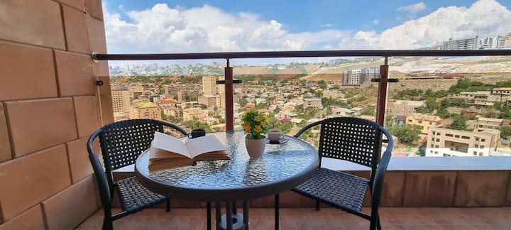 Саят-Нова 40, большой балкон, 17-ий этаж, 3-х ком. - Yerevan