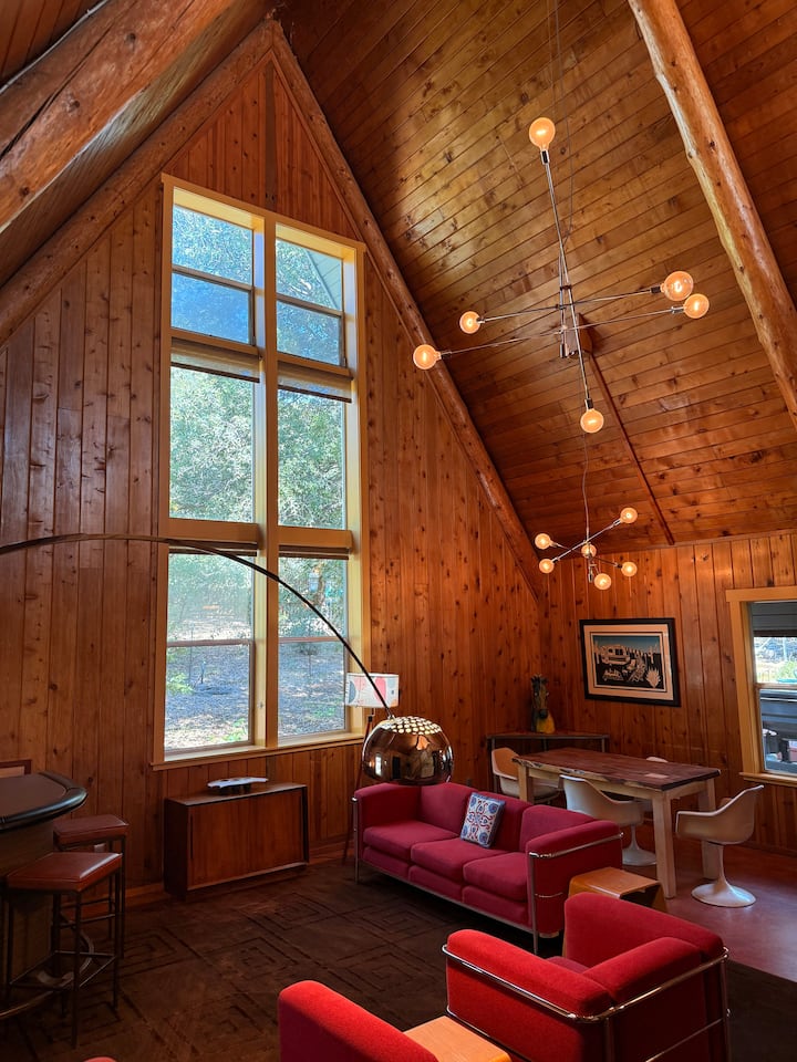 A Frame Cabin In A Vintage Trailer Park - Julian, CA