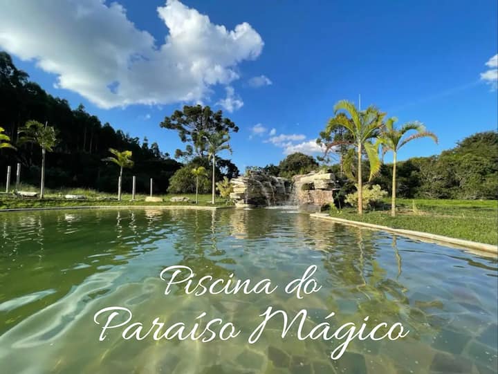 Paraíso Mágico Fazenda Chalé Aura - Minas Gerais