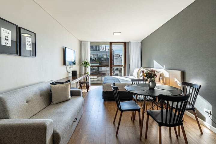 ★ Palermo Soho ★ Luxury Studio With Gym & Pool - Buenos Aires