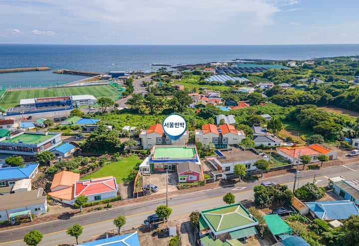 #제주서울#위미동백10분!#70평독채#바닷가도보#단체여행에 딱!#넓은주차장#버스정류장앞 - Jeju-si