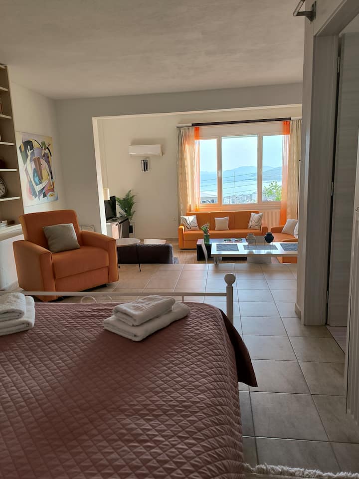 Colourful Apartment ! View ! Free Parking - Кавала