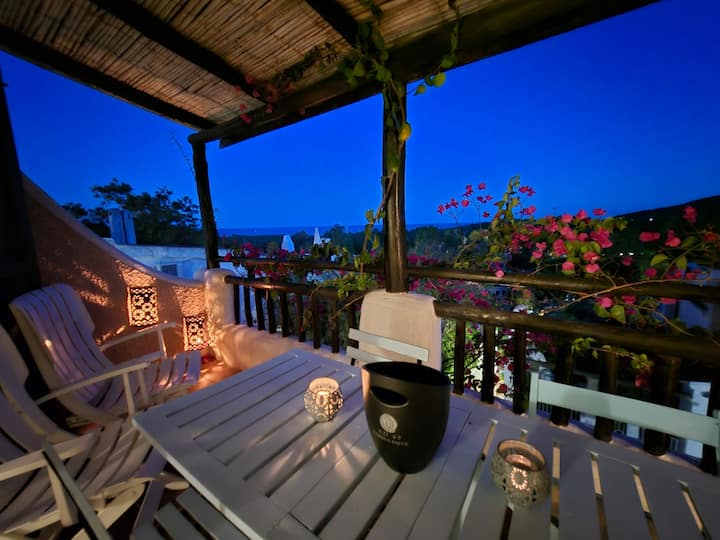 Capo Blu, Chia, Villetta Vista Mare, Piscina Cond. - Sardinia