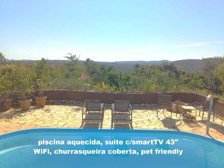 Piscina Aquecida*churrasq*smarttv*wifi*petfriendly - Lagoa Santa