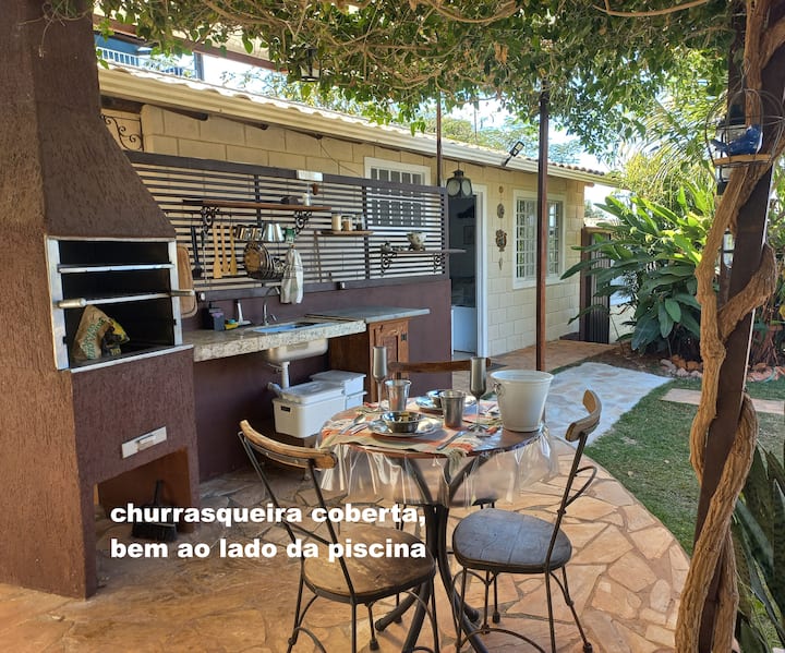 Piscina 30mil Litros Aquecida, Smartv 43", Wifi600 - Lagoa Santa