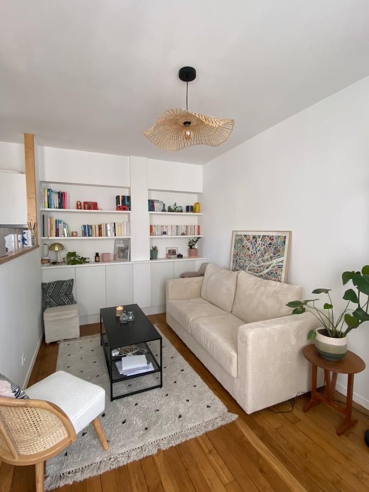Appartement Cosy Et Lumineux - Bercy Village