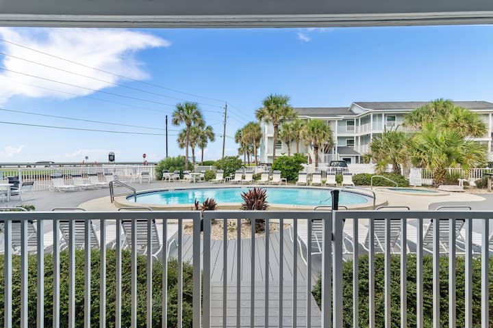 Charming Condo, Poolside And Steps From The Beach! - Dune Allen Beach, FL