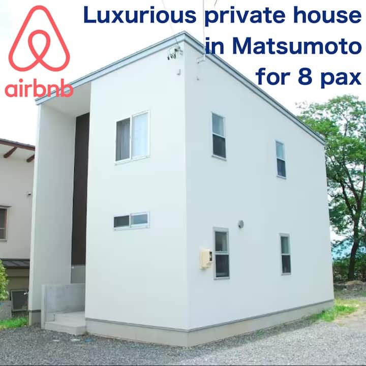 Luxurious Private House In Matsumoto For 8 Pax - Matsumoto
