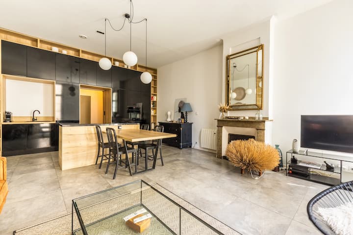 Montpellier: Loft Design, Vintage, Refait à Neuf. - Montpellier