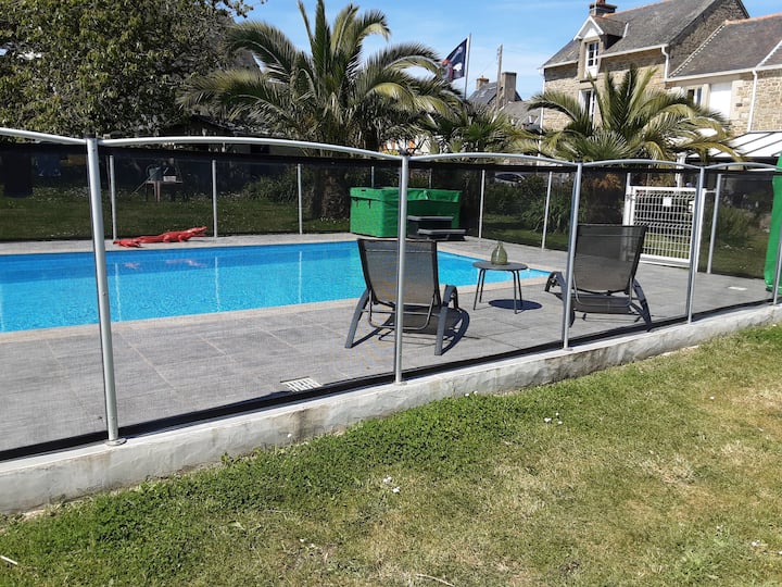 Le Relais Bleu Le Mobil Home *** ÉColo+ Piscine - Saint-Lunaire