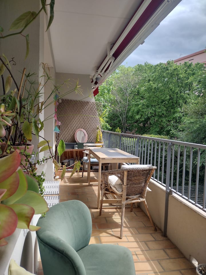 Joli T2 Terrasse+ Parking Proche Centre Ville - Saint-Jean-de-Védas