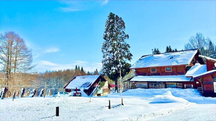 Spacious Log House Retreat: Gather & Reconnect - Nagano, Japan