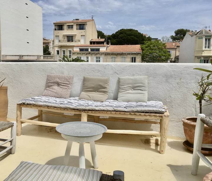 Maison Bord De Mer,
Quartier Malmousque - 마르세유