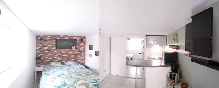 Studio Flat In Renovated French Barn - Argonay