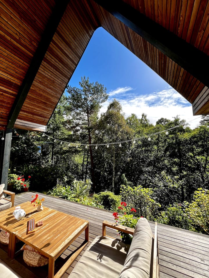 Tigh An Uillt: Riverside Forest Escape + Hot Tub - Boat of Garten