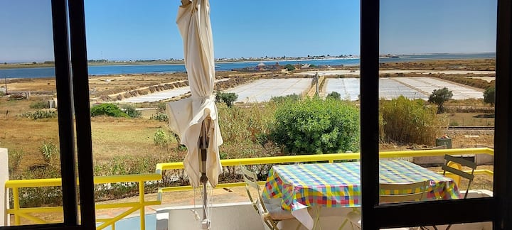 Olhão. Au Cœur De La Ria Formosa. Vue Mer 4 Couch. - Fuseta