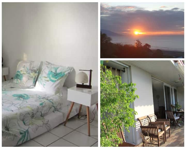 Appartement Vue-mer, à 5 Min De La Ville - Tahití