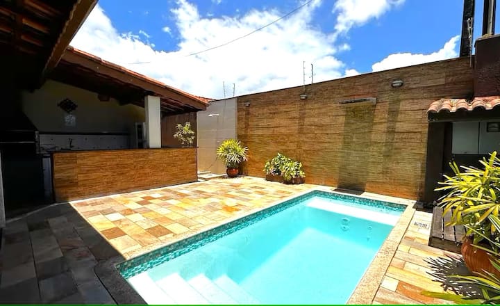 Casa Com Piscina Ubatuba 7min Praia Grande - Ubatuba
