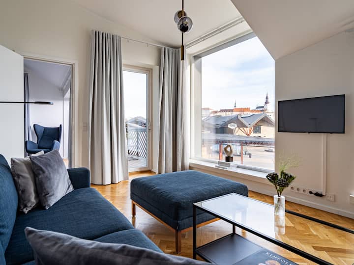Old Town View | Elegant Penthouse Residence - Estônia