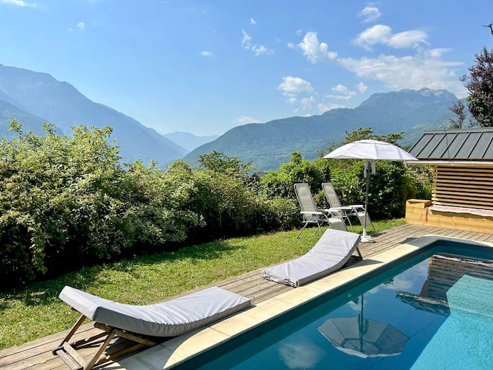 Maison De Charme Avec Piscine à La Montagne Savoie - Aiguebelle