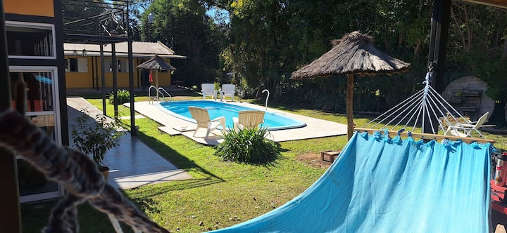 Cabaña Toma Vieja Con Pileta En Complejo Privado - Entre Ríos