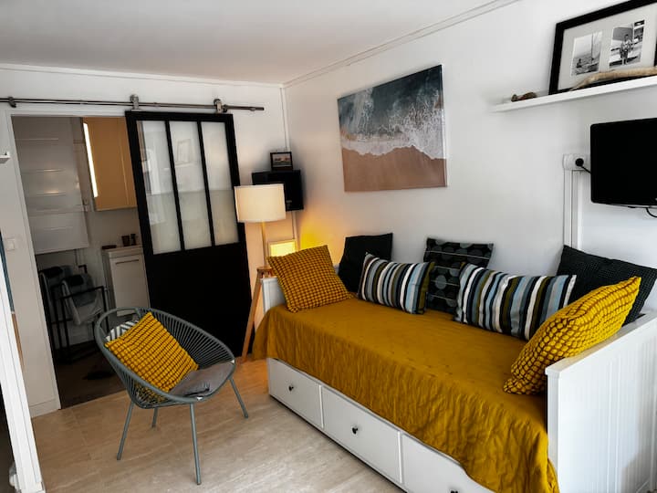 Studio Bord De Mer Avec Terrasse Et  Jardinet - Sainte-Maxime
