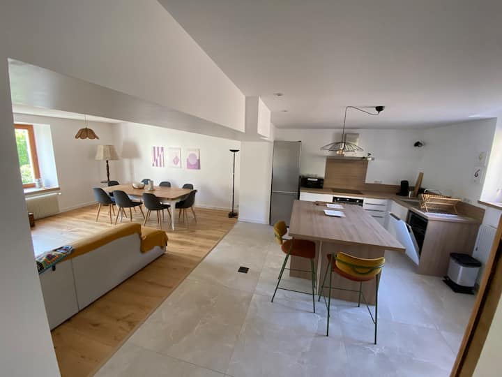 Maison 6-8pers 150m2 Bord De Cascade, 300m Centre - Arbois