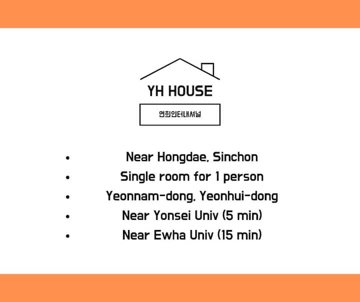 Yh House (Near Hongdae, Sinchon) B-10 - Seoul