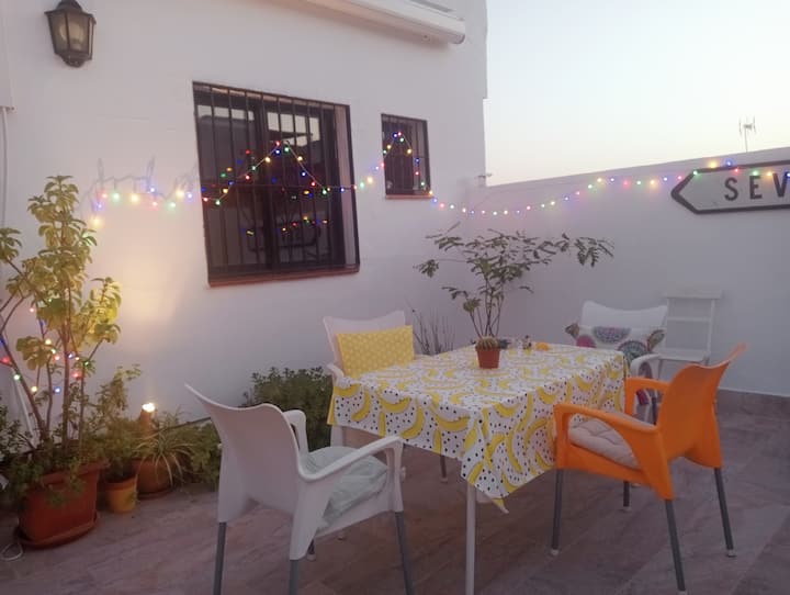 Apartamento Con Terraza En El Centro - Sevilha