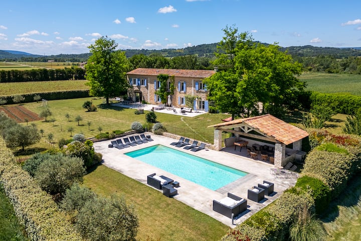Ancien Mas Rénové Avec Piscine Au Cœur Du Luberon - Bonnieux