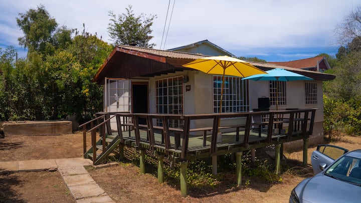 Cabaña Rústica En Algarrobo. - Algarrobo