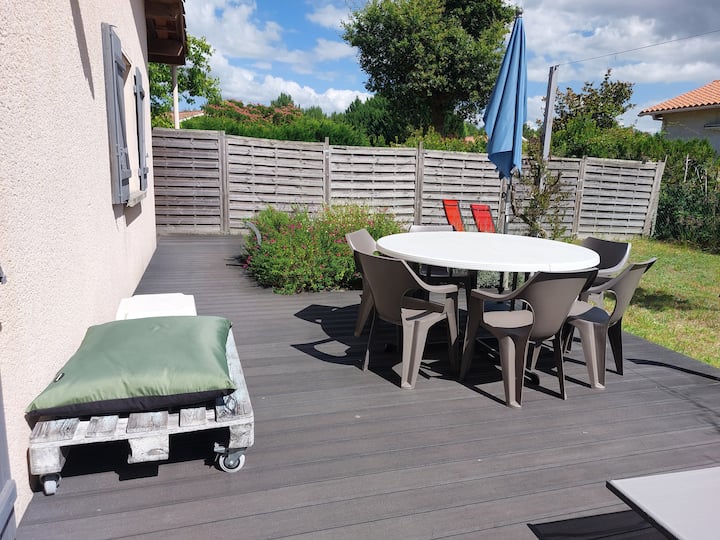 Superbe Duplex Ensoleillé Dans Propriété Privée - Sanguinet