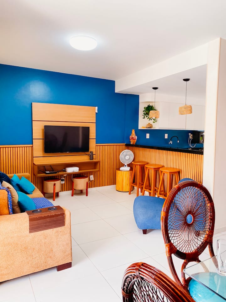Duplex, Beachfront, Pool, Bbq - Brésil