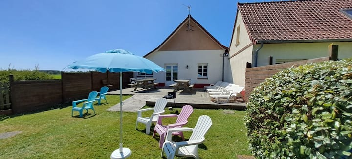 Gite- Groupe -7 Chambres- Baie  Somme - Le Crotoy - Baie de Somme