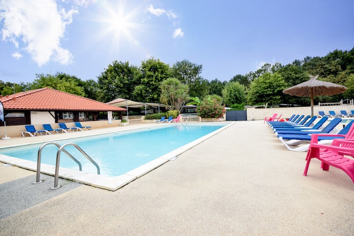 Camping3*, 15 Mn Mimizan, Près Lac, Piscine - Gastes
