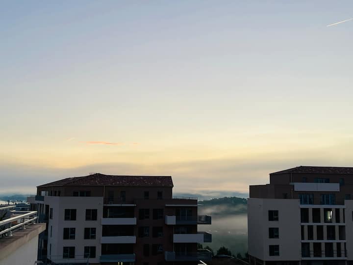 T2 Récent 45 M2, Parking Gratuit, Clim - Aix-en-Provence