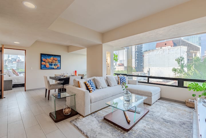 ⭐Spacious, Amazing Views And Centric - Mexico City